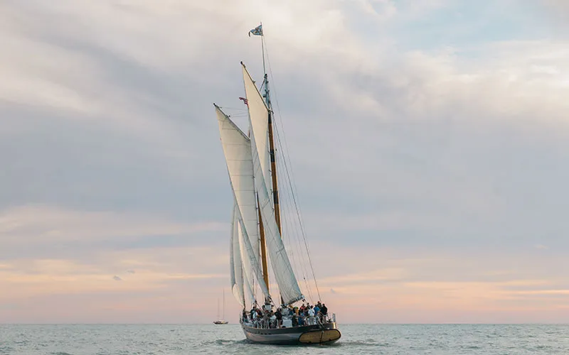 Key West Sunset Sail aboard the elegant Schooner America 2.0 | Classic ...