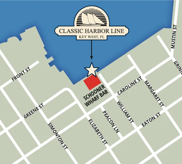 Key West Bar Map Key West Bar Hopping (Self Guided), Key West, Florida